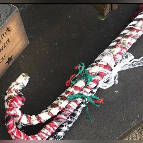 Hand Crafted | Holiday | Handmade Large Candy Canes Set 5 Christmas ...